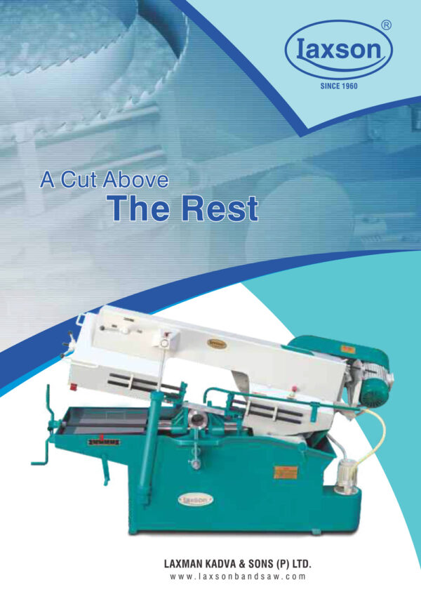 LAXMAN KADVA & SONS (P) LTD- Bandsaw Machine Manufacturer